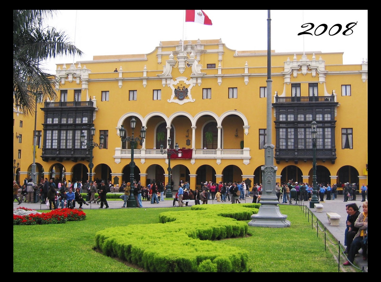 Una Lima Que Se Fue ...: FOTO - Año 1877 - 2008 - La Municipalidad de Lima