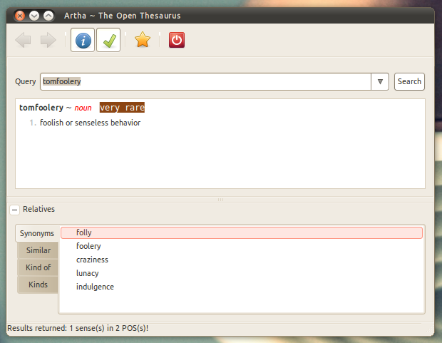 Artha Offline Dictionary/Thesaurus makes defining words easy - OMG! Ubuntu