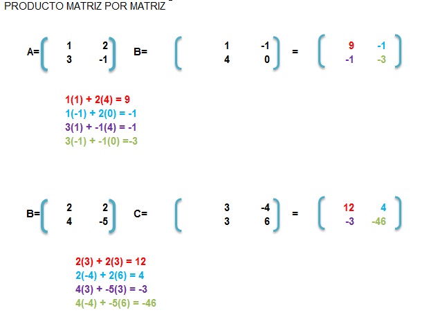ALGEBRA DE MATRICES: matrices