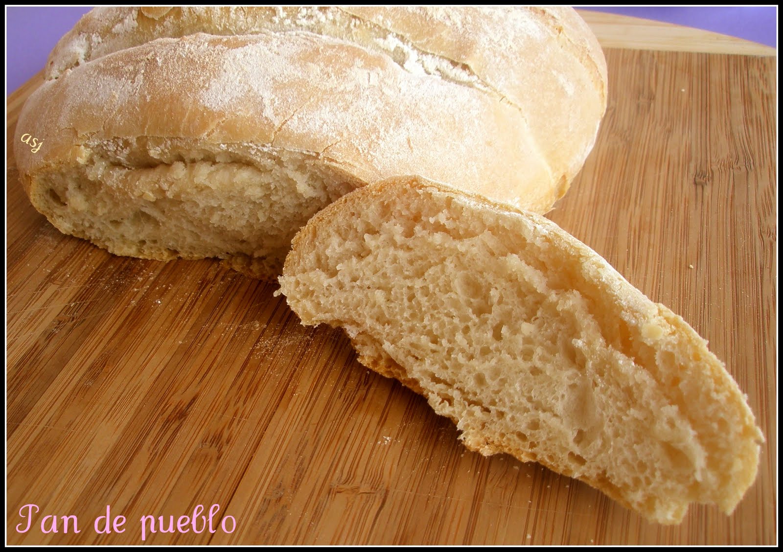 canelita en rama: Pan de pueblo o cateto (th)