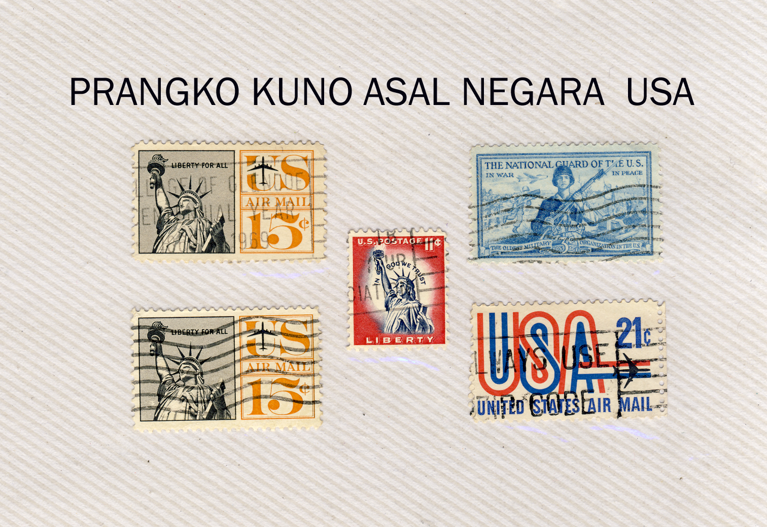 K' Nadaa Collections: Prangko Kuno Antik USA