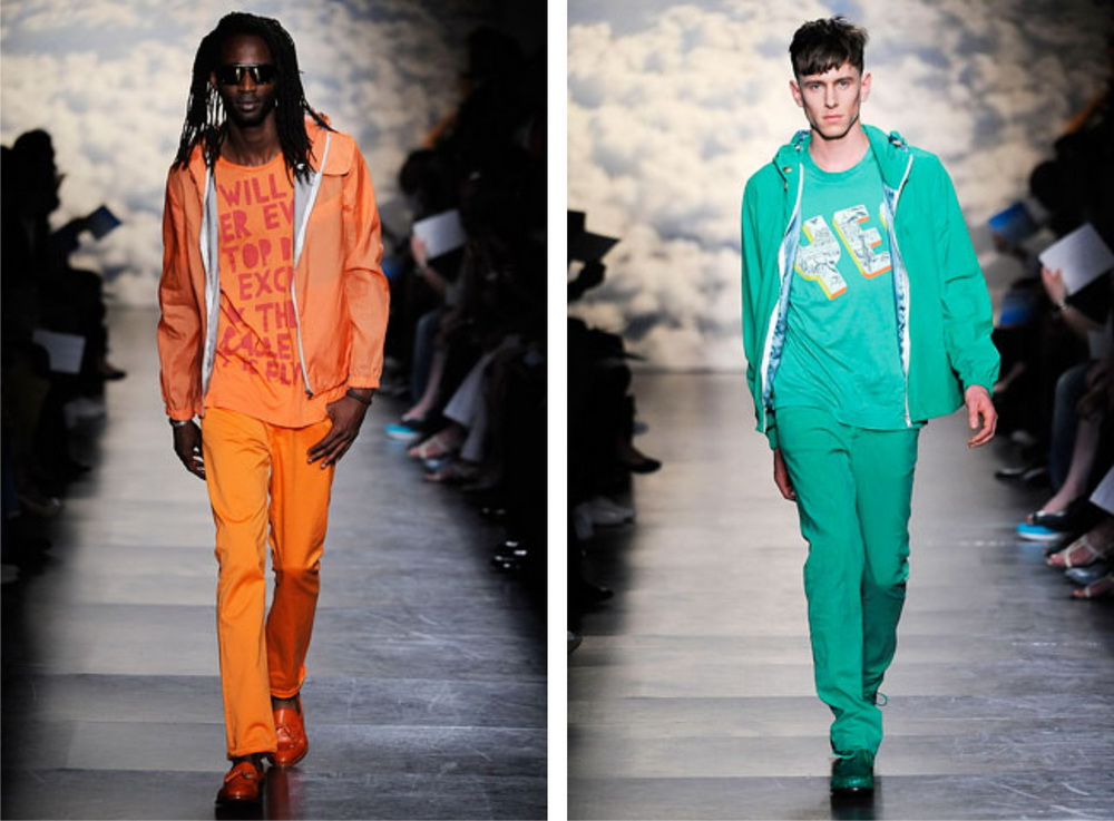 frashion: Electric colours on men are goooooood... / Jarke boje na ...