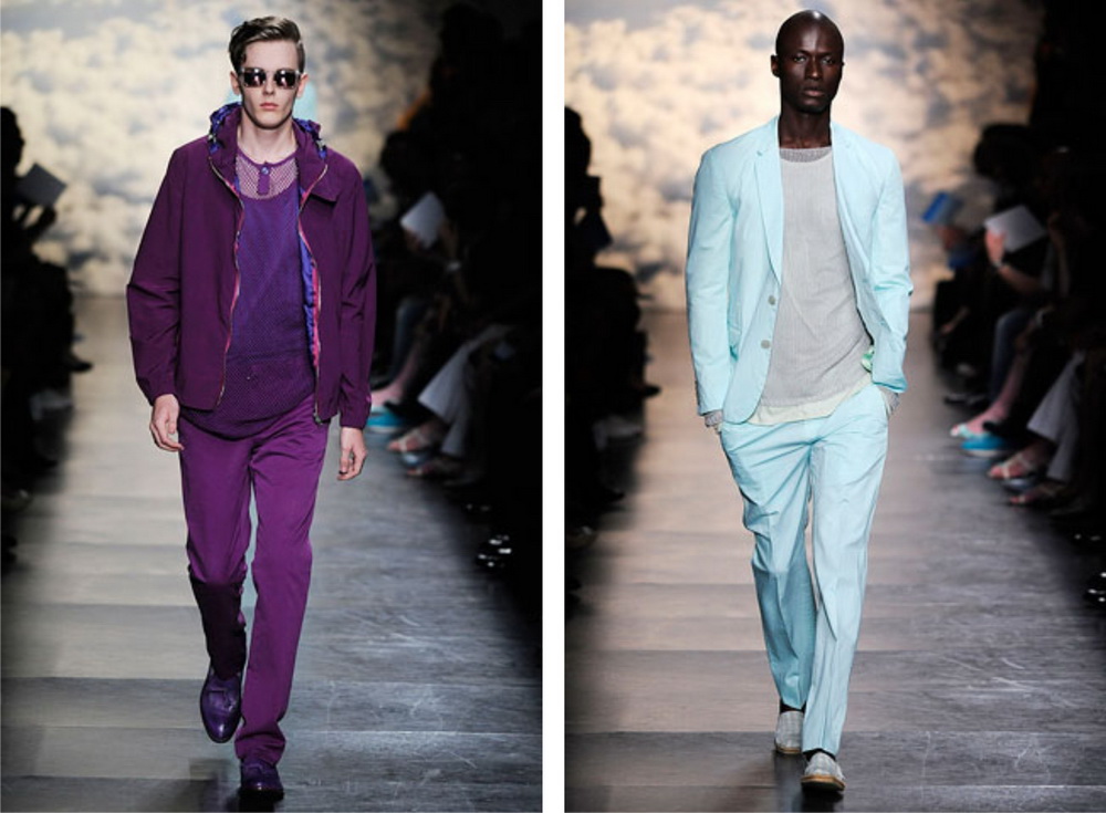 frashion: Electric colours on men are goooooood... / Jarke boje na ...