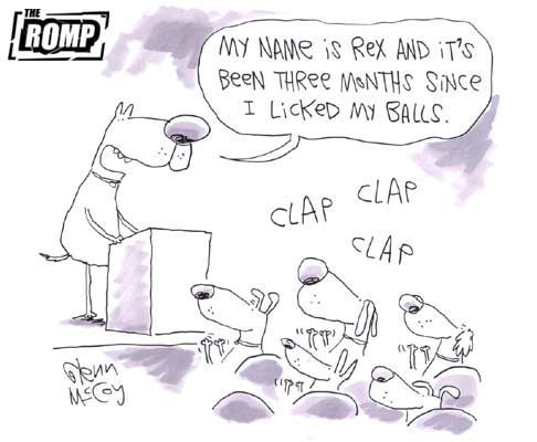 Cartoons from the very Dark Side - Action Speaks Louder than BLOGS