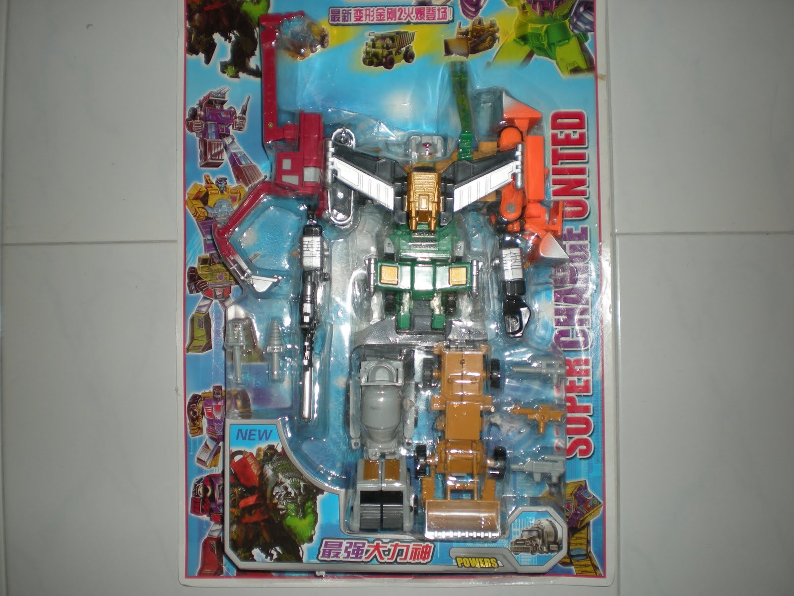 My KO Transformers & Etc: Touch Up - KO Oversize G1 Devastator