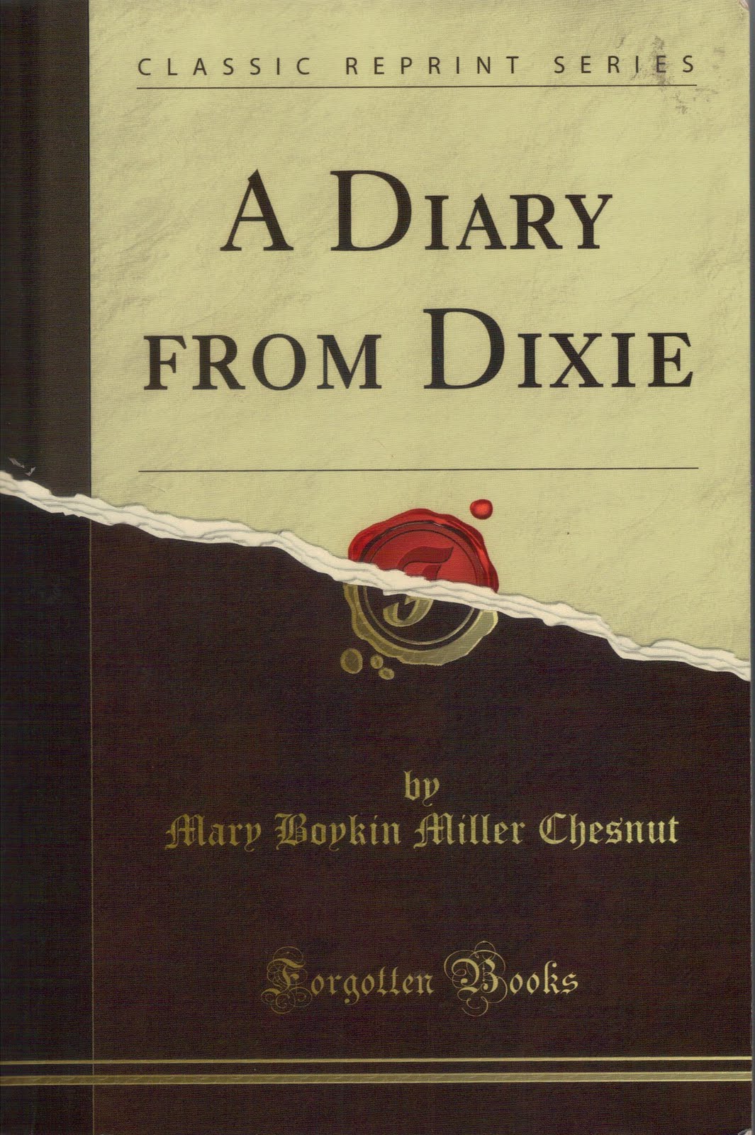 highwayscribery book reports: "A Diary from Dixie" by Mary Boykin ...