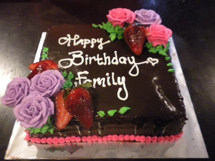 Suhaila Lat Tart & Cake: Kek Birthday