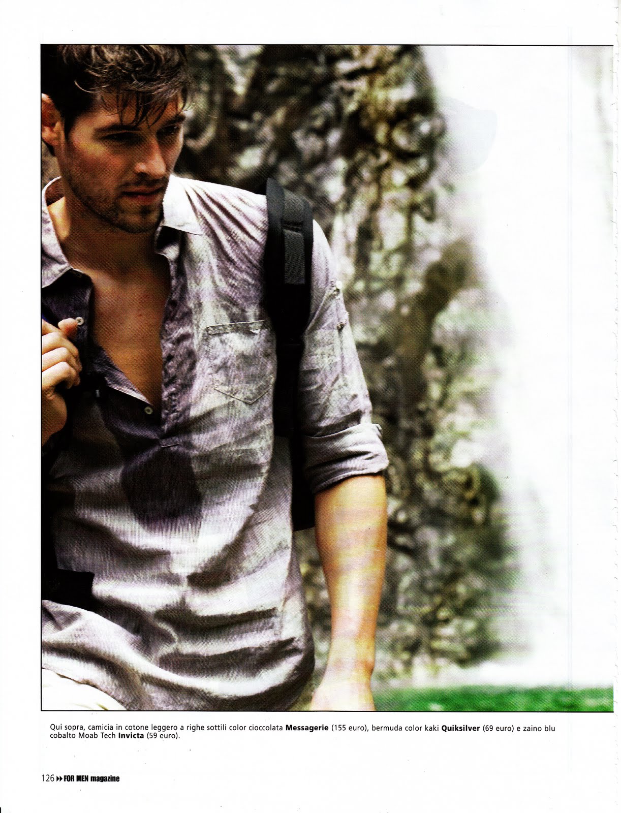 INDEPENDENT MEN: RAFFAEL BERGER in For Men Magazine