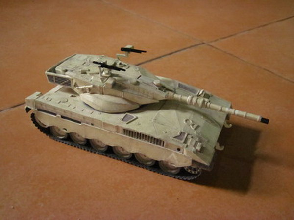Papercraft and Papermodel: Merkava Mk 2 Papercraft