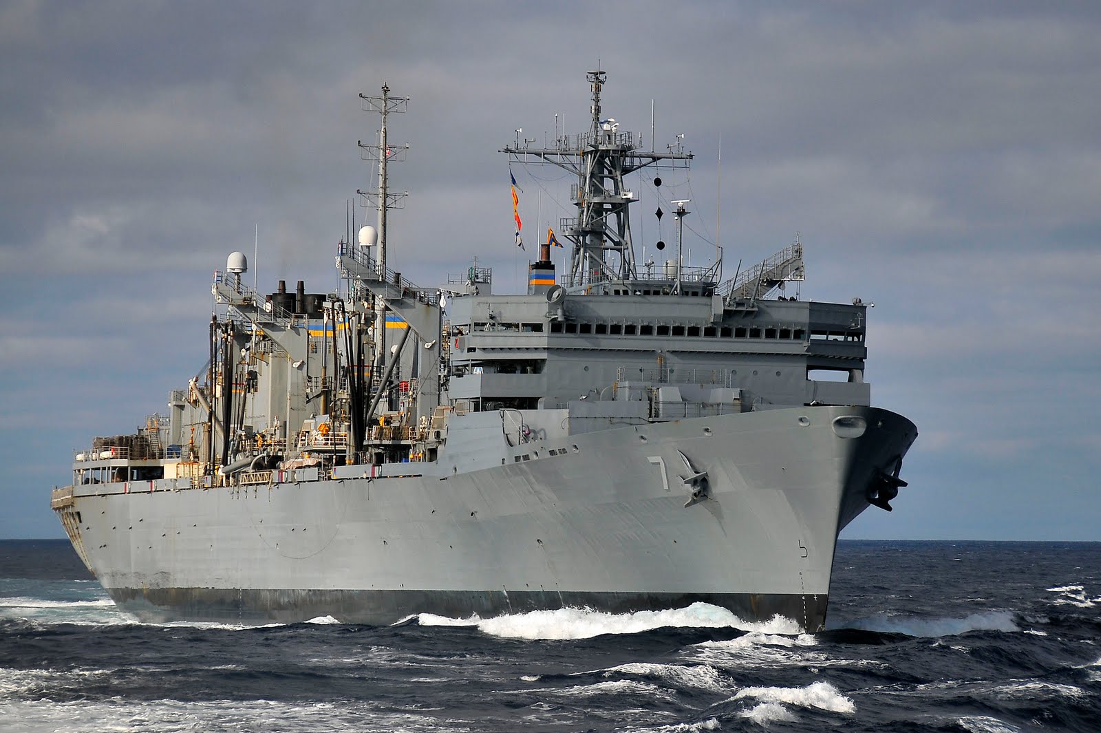 Naval Photos: USNS Rainier (T-AOE 7)