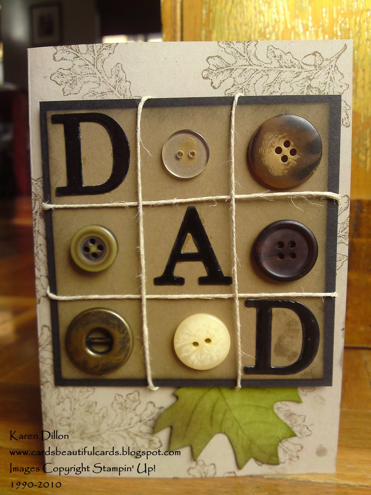 Cards, Beautiful Cards: A Card For Dad