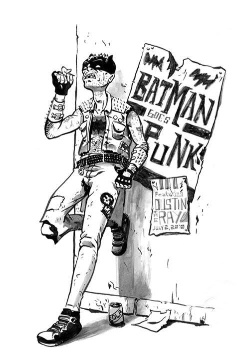 ConceptsWeekly: Batman Goes Punk