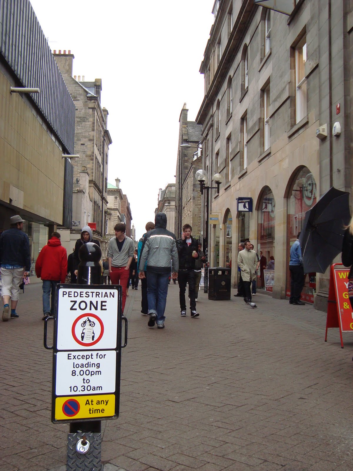 The South Fraser Blog: Pedestrian Zones