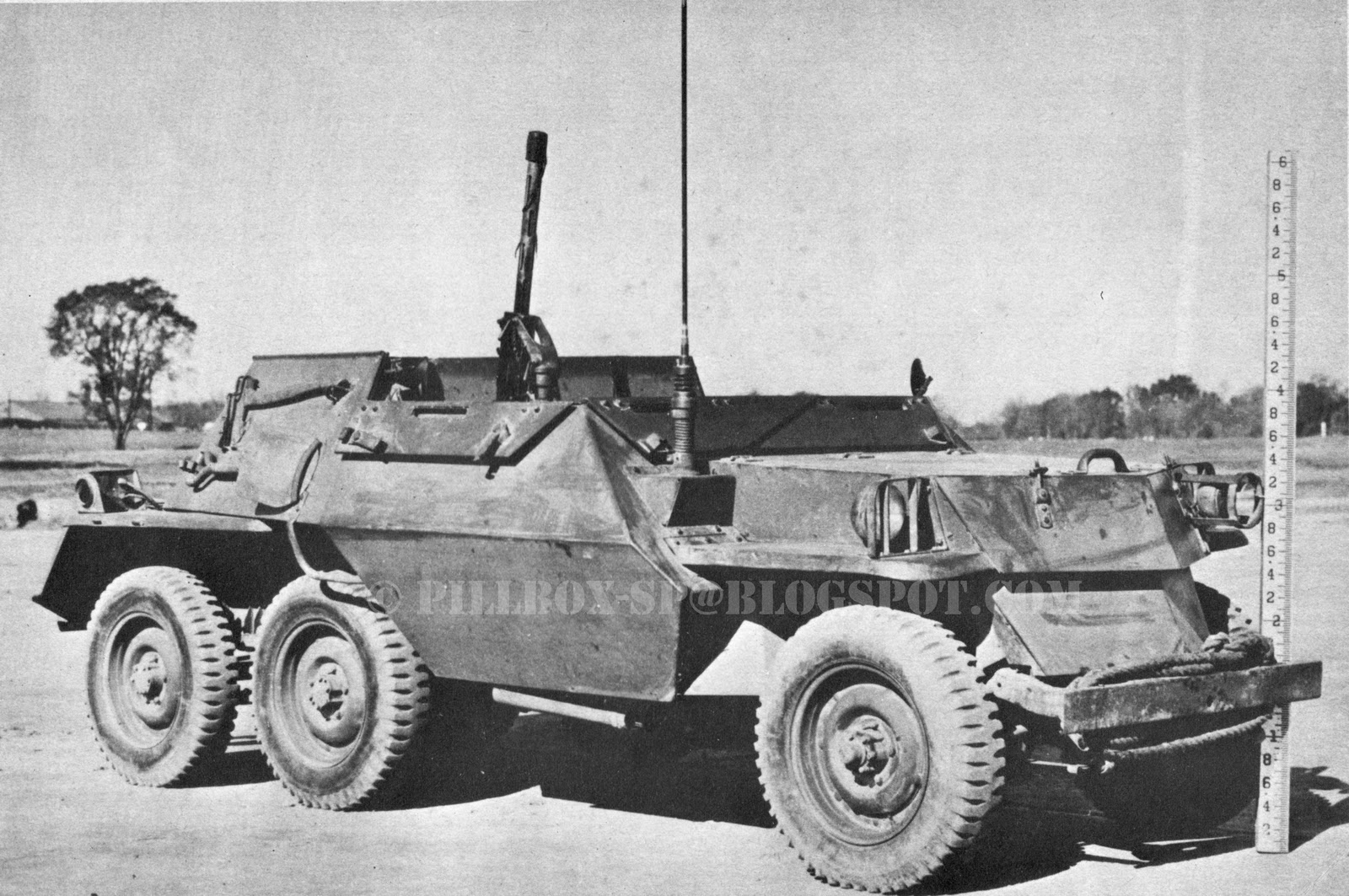 Pillbox: Jeep 3/4 Ton 6x6 Willys MT-TUG