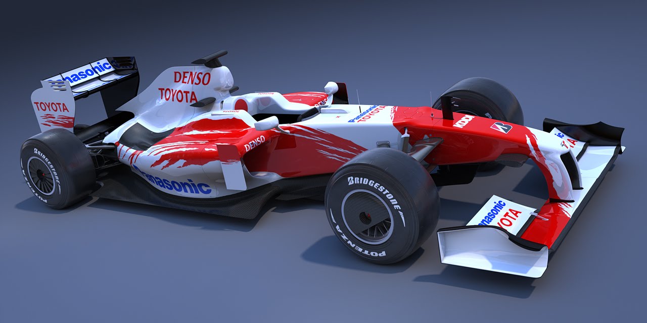 Toyota TF109 Modelling