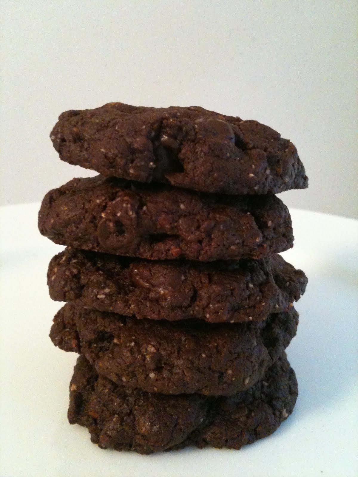flour child: Vegan and/or Gluten-Free Double Chocolate Buzz Buzz Cookies