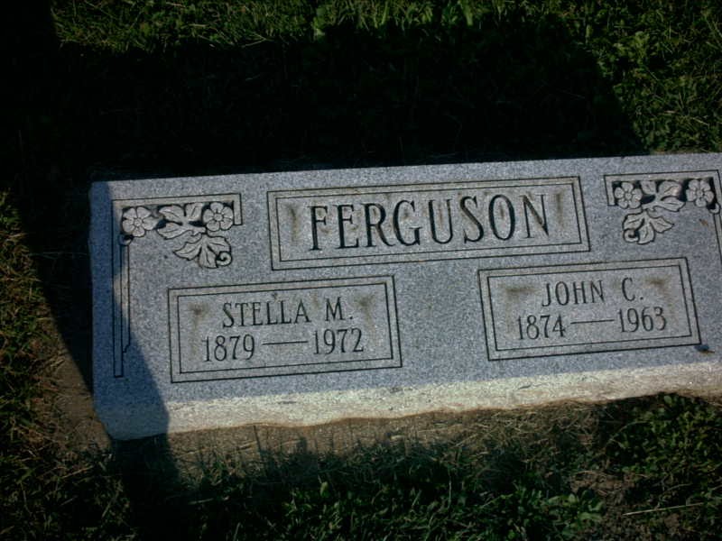 Hanging from the Family Tree: Tombstone Tuesday - Ferguson Family