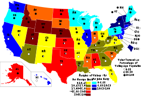Thomas' Map Catalog: Classed choropleth maps