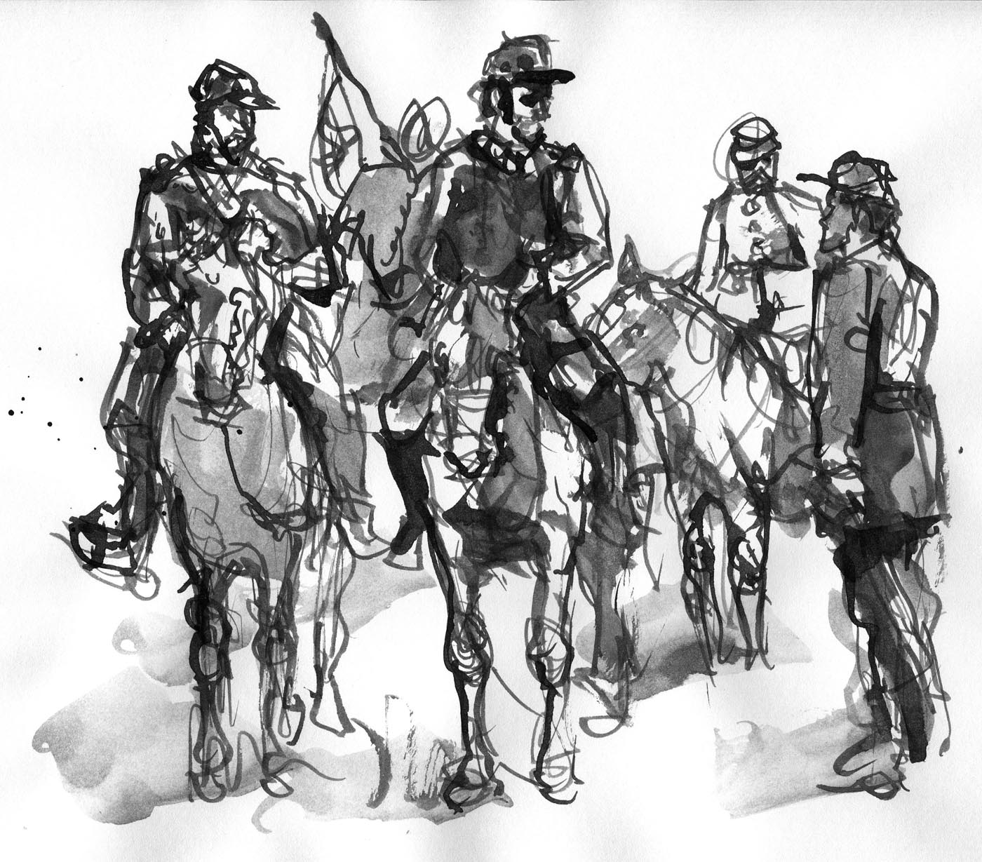 Sketch Hunter: Civil War Sketch