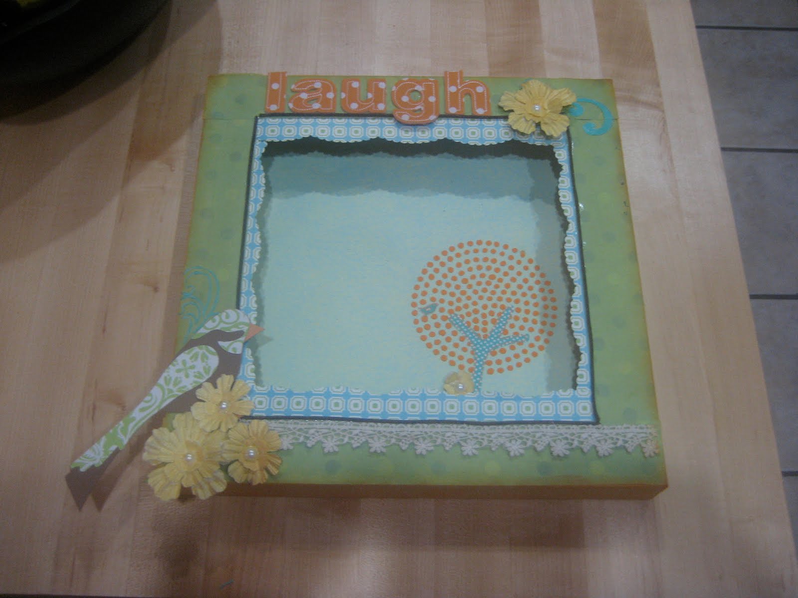 My WhichCraft: Canvas Shadow Box