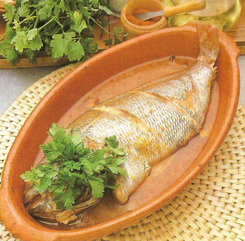 Róbalo al ajoarriero ~ Recetas de comidas y demás delicias culinarias