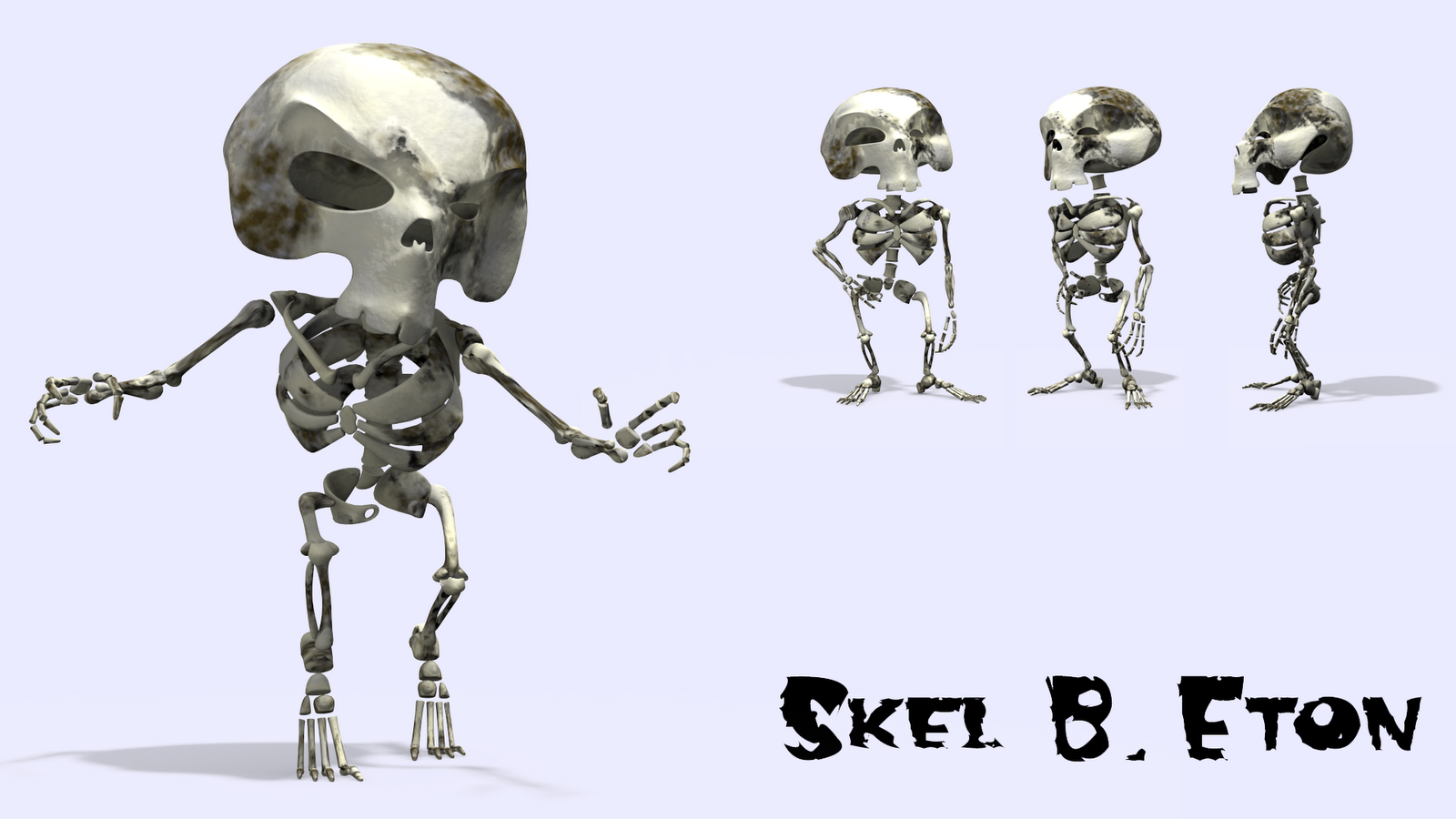 34 Bit: Portfolio: Character Models - Cartoons