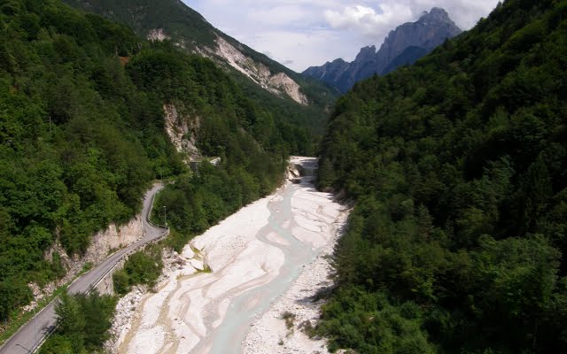 Montagne luminose: La vecchia ferrovia Pontebbana - Ciclovia Alpe Adria