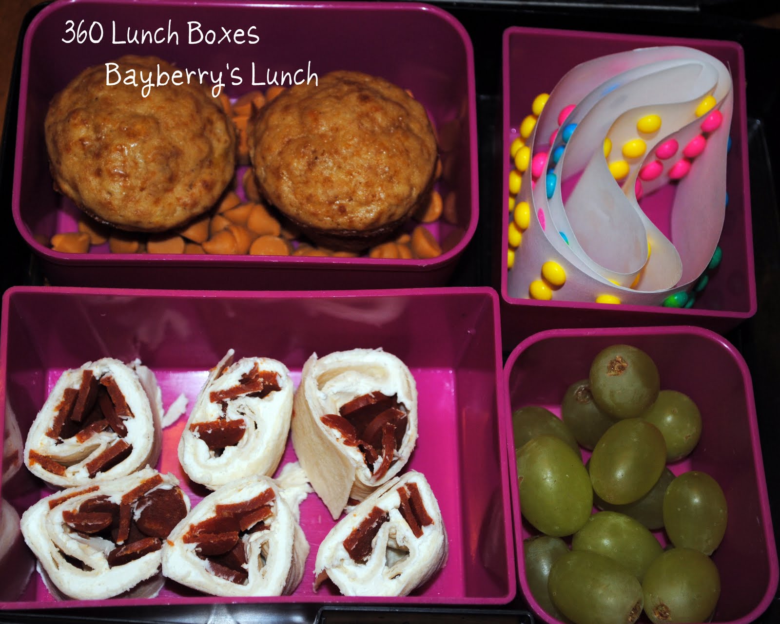 360 Lunch Boxes: Packed Lunches for Tuesday