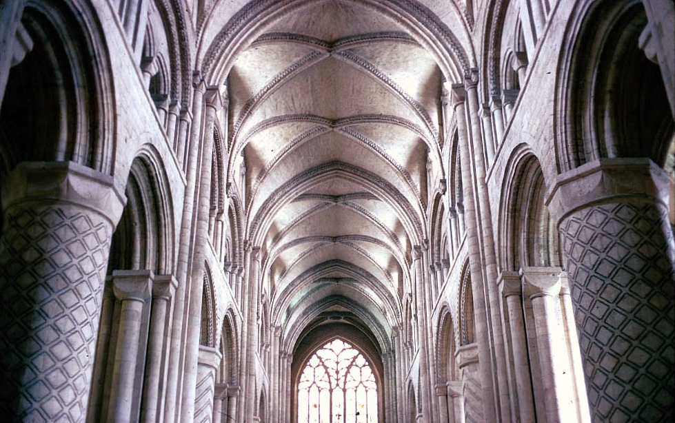 arch: Durham Cathedral, Durham, England, (1093), Romanesque