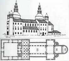 arch: St. Requier, Centula, France,(790-800), Pre-Romanesque