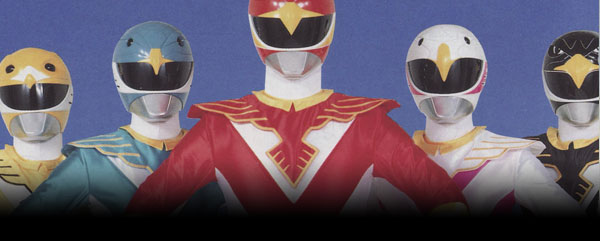 Trio da lamentação: Chojin Sentai Jetman