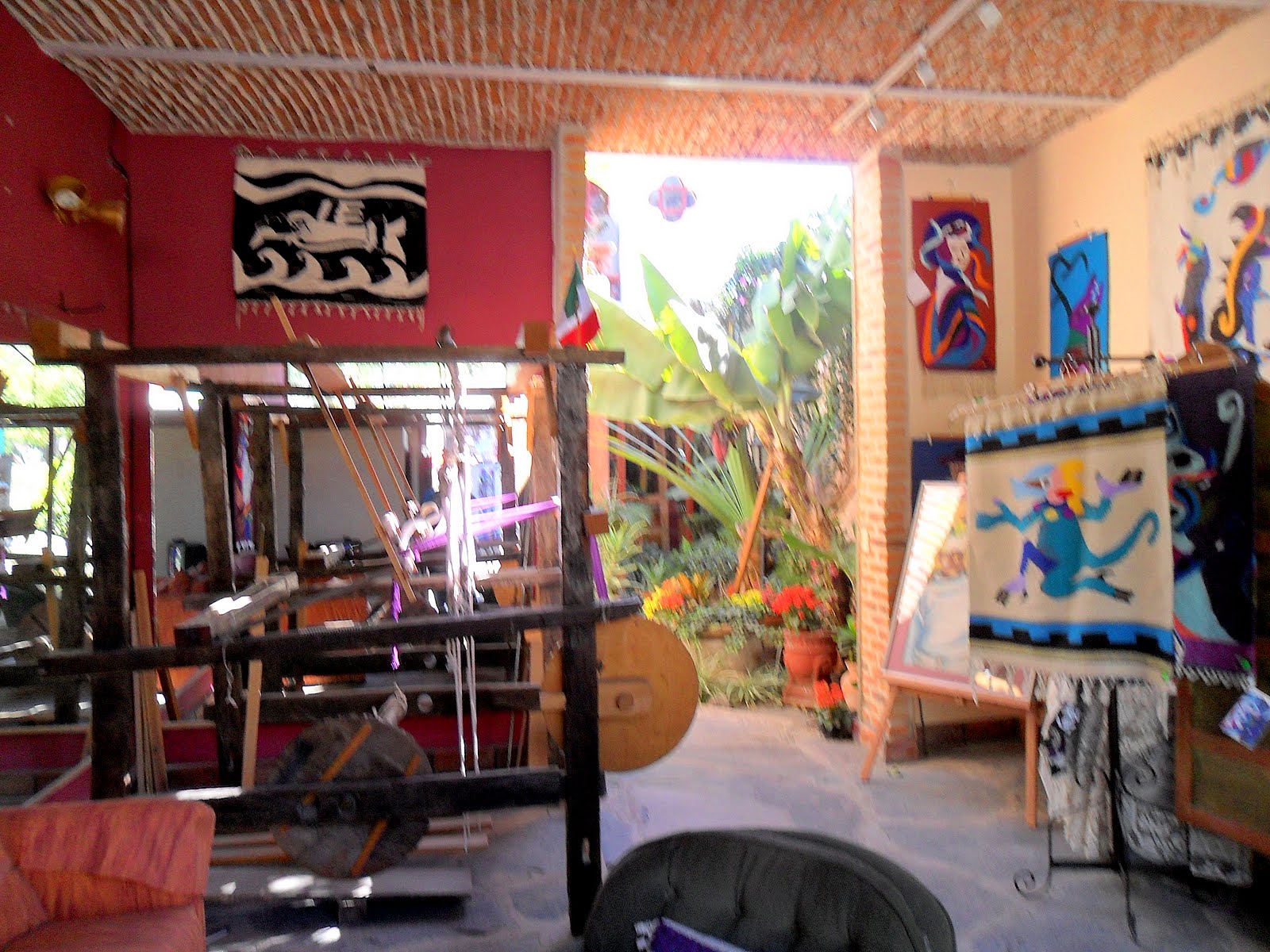 Janice Kimball & Maestro Francisco Tapestries: JANICE KIMBALL'S AZTEC ART & WEAVING STUDIOS