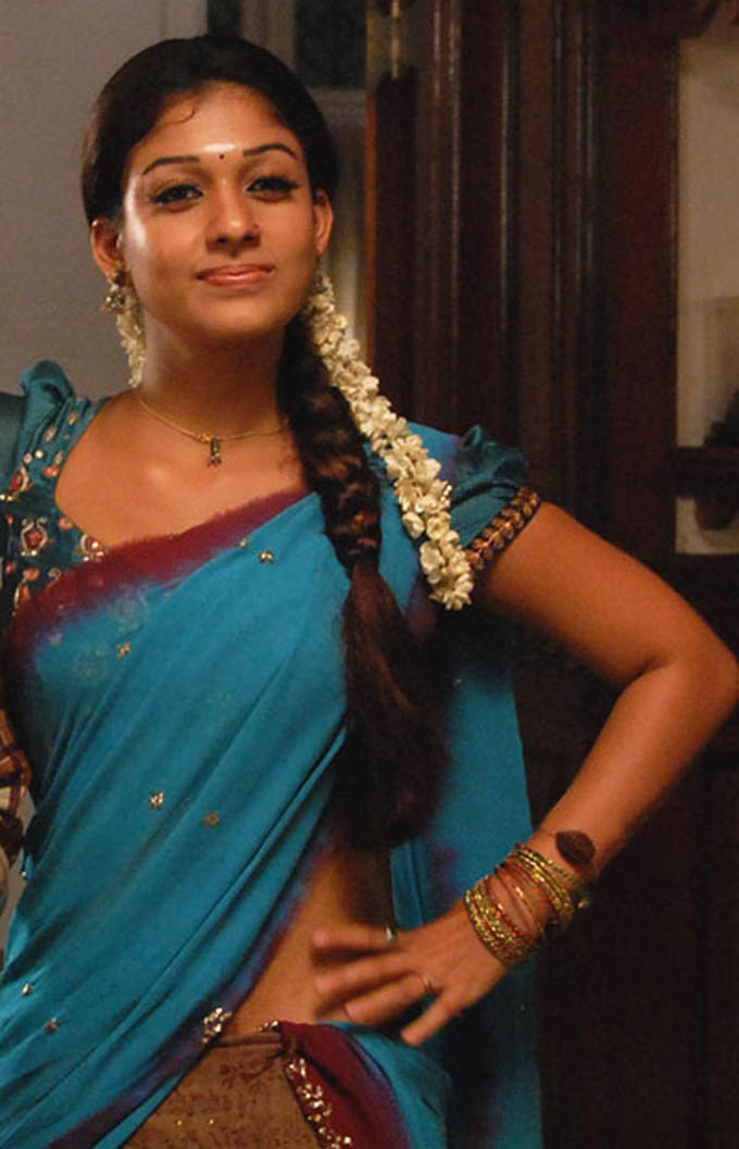 Nayanthara In Half Saree