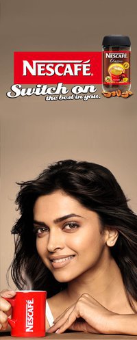 Bollywood HOT Wallpapers: Deepika Padukone in Nescafe Commercial