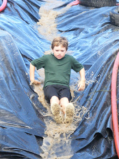 Egan Family: National Mud Slide Day - Cub Scouts