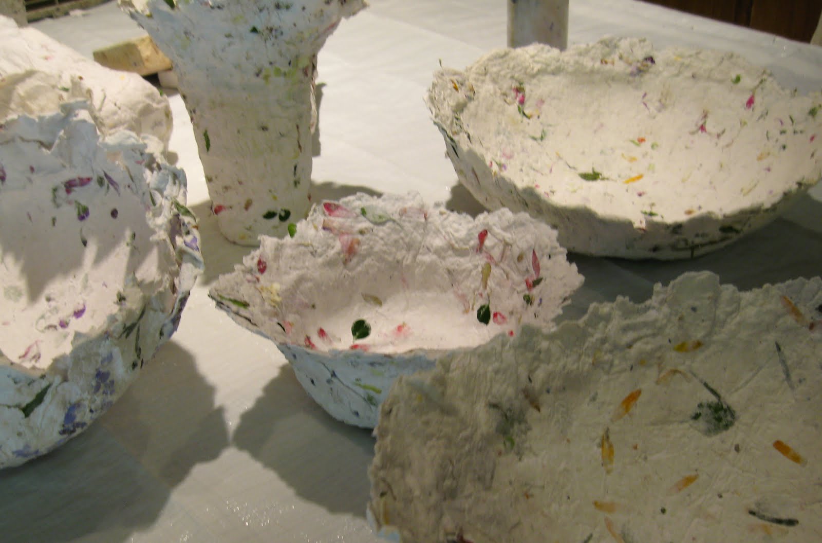 From the Summer's Garden: HANDMADE PAPER STUDIO 2