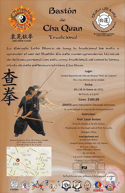 TKD KB Y MMA Zapotiltic Jalisco: CURSO DE BASTON CHA QUAN TODO UN EXITO