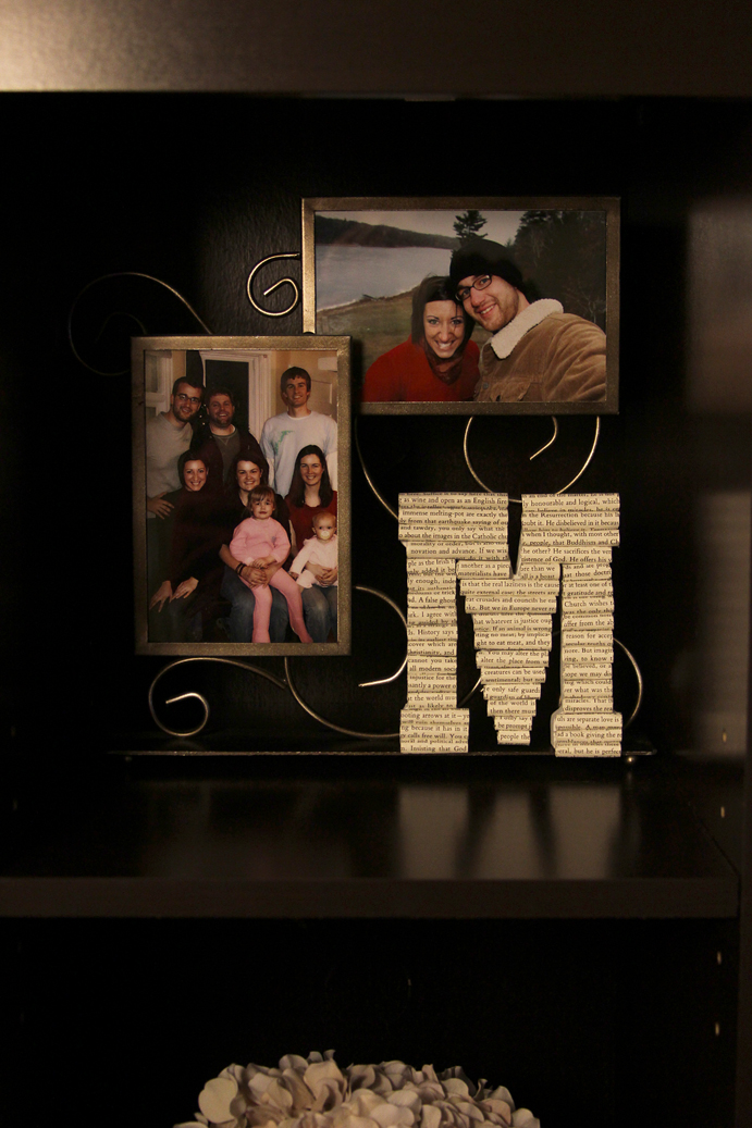 Little Things Bring Smiles: .Book Letters Tutorial.