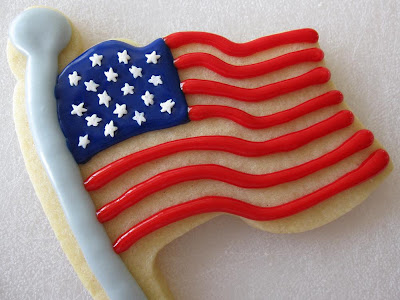 Doodlebug Cookies: Flag tips and tricks