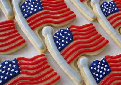 Doodlebug Cookies: Flag tips and tricks