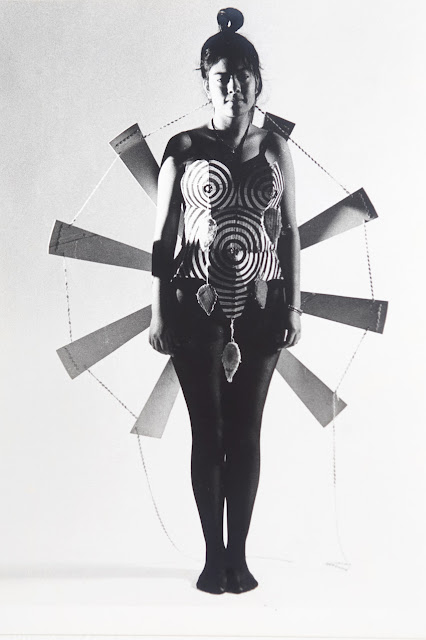 SUSAN DAYAL ART: Costumed Self Portrait Series-Cardboard Corset