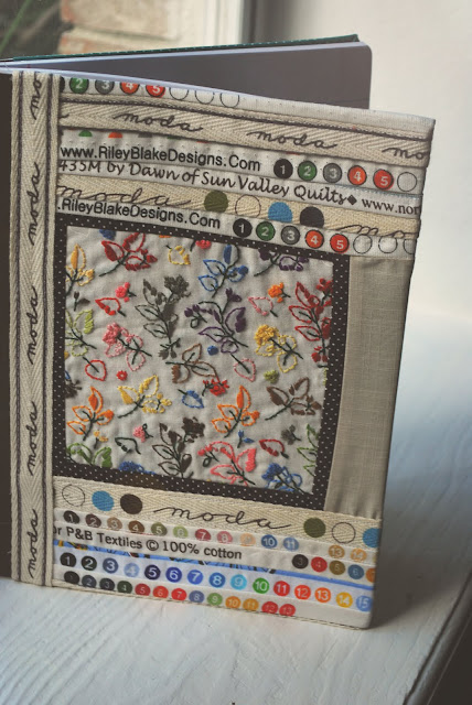 wRIte iT DOwN: Embroidered Selvage Notebook