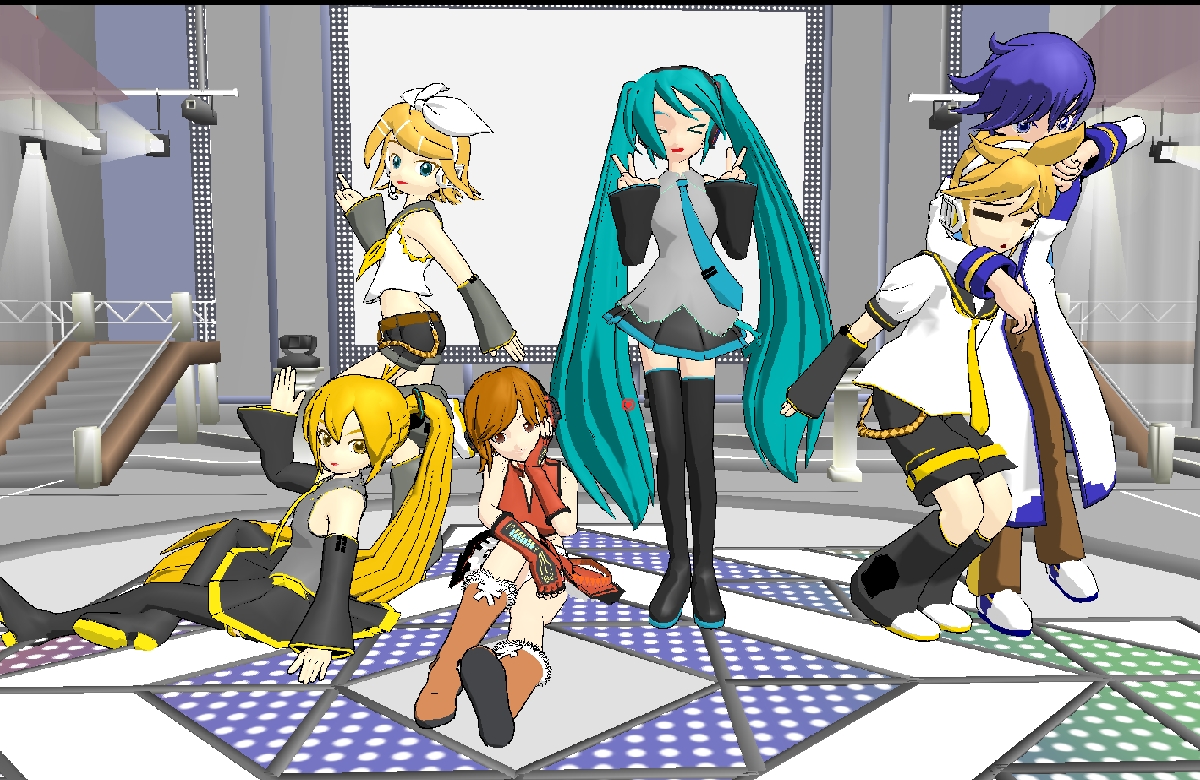 Kinect y el Miku Miku Dance