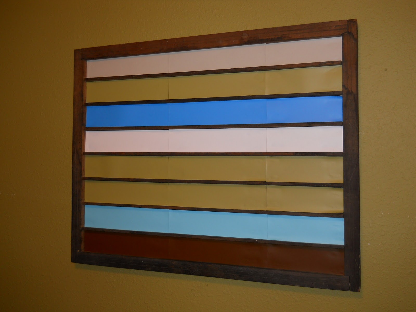 Adventures In Creating: Paint Sample Wall Art