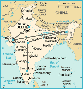Location Of Awadh In India Map - United States Map