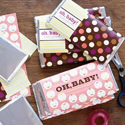 customizable candy bar favors