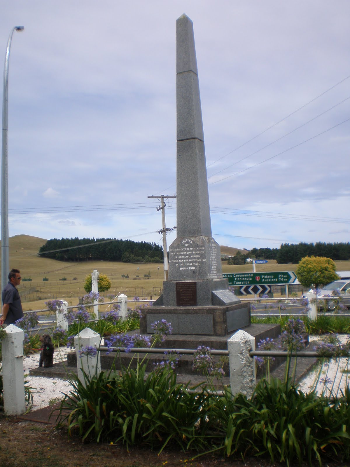 100 NZ World War One Memorials 1914-2014: Maramarua War Memorial