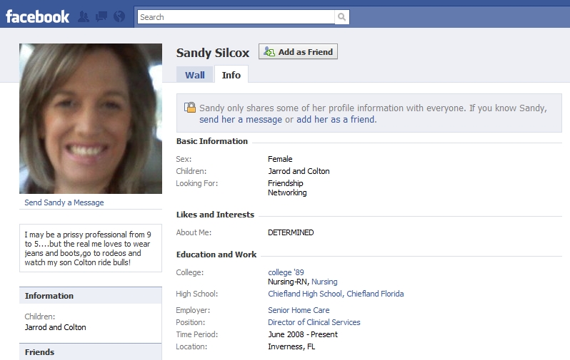 Behind The Blue Wall: [FL] Sandra "Sandy" June Silcox murdered by her ...