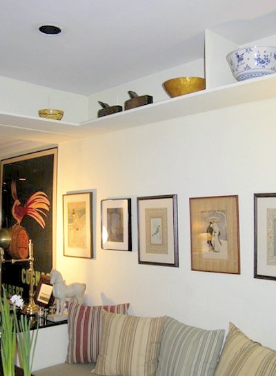 Designs of my Mod-Artsy Apartment: Ceiling Shelving