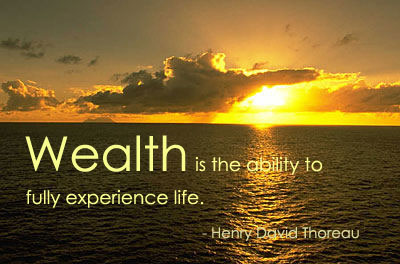 101 Education and Care Program for all...: Wealth is the ability to ...